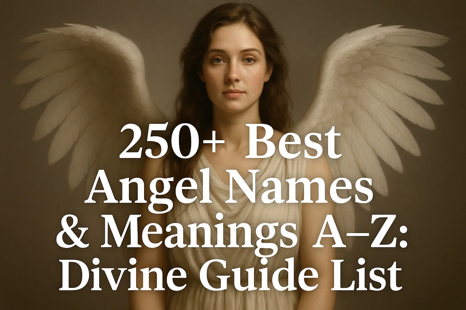 250+ Best Angel Names & Meanings A–Z: Divine Guide List