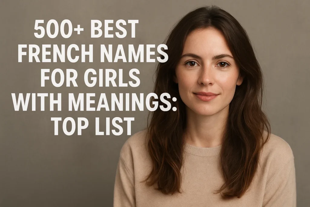 500+ Best French Names for Girls with Meanings: Top List