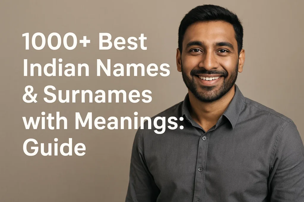 1000 Best Indian Names Surnames With Meanings Guide 1000 Best Indian Names Surnames With Meanings Guide