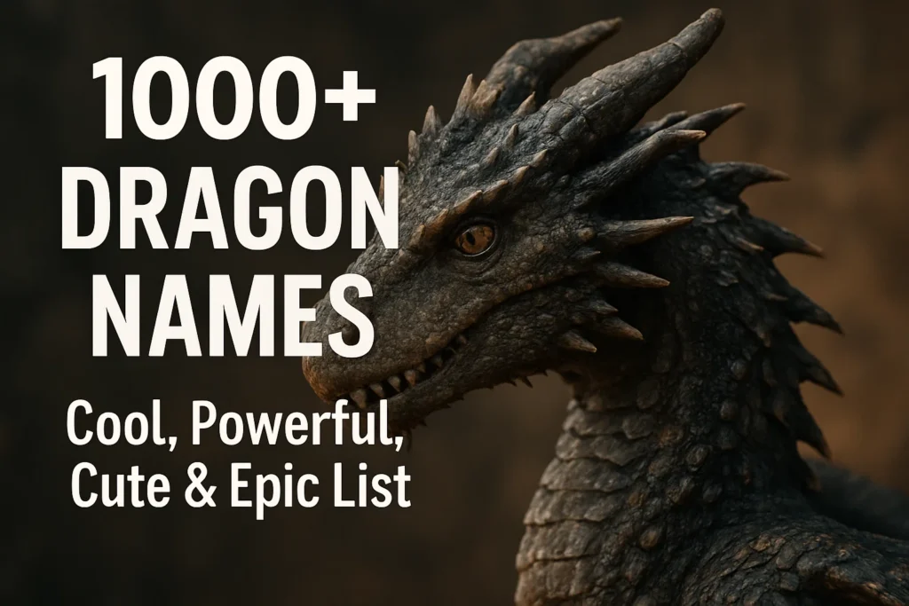 1000+ Dragon Names: Cool, Powerful, Cute & Epic List