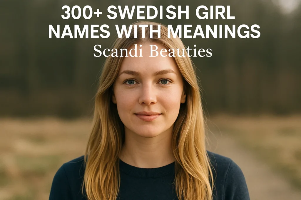 300+ Swedish Girl Names with Meanings: Scandi Beauties